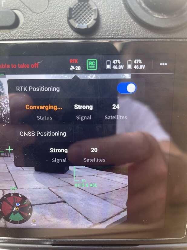 DJI drones - rtk connected. Rtk data not in use - RTK / PPK ... DJI drones - rtk connected. Rtk data not in use - RTK / PPK ...
